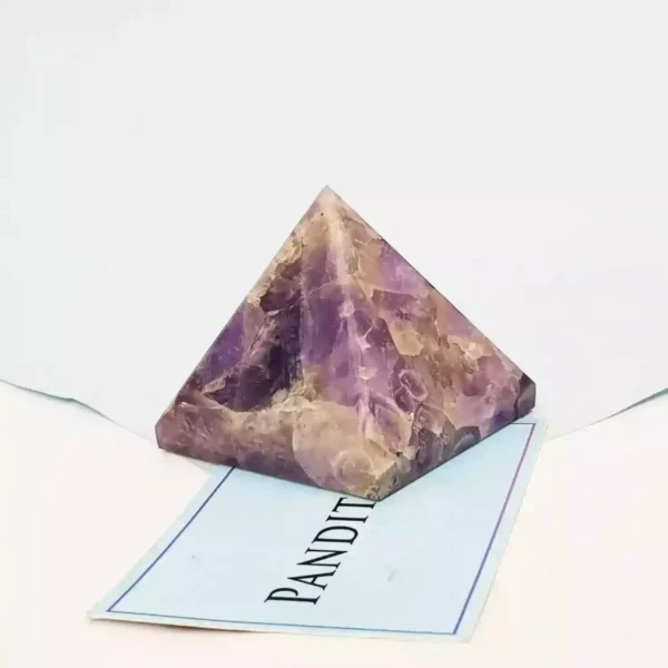 Amethyst Crystal Pyramid - MahaGuru
