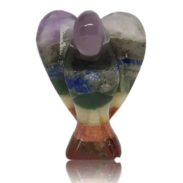 7 Chakra Crystal Angel - To Give Divine Protection & Guidance - MahaGuru