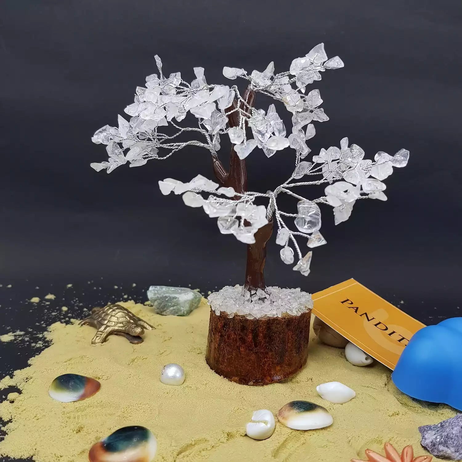 Clear Quartz Gemstone Tree - MahaGuru