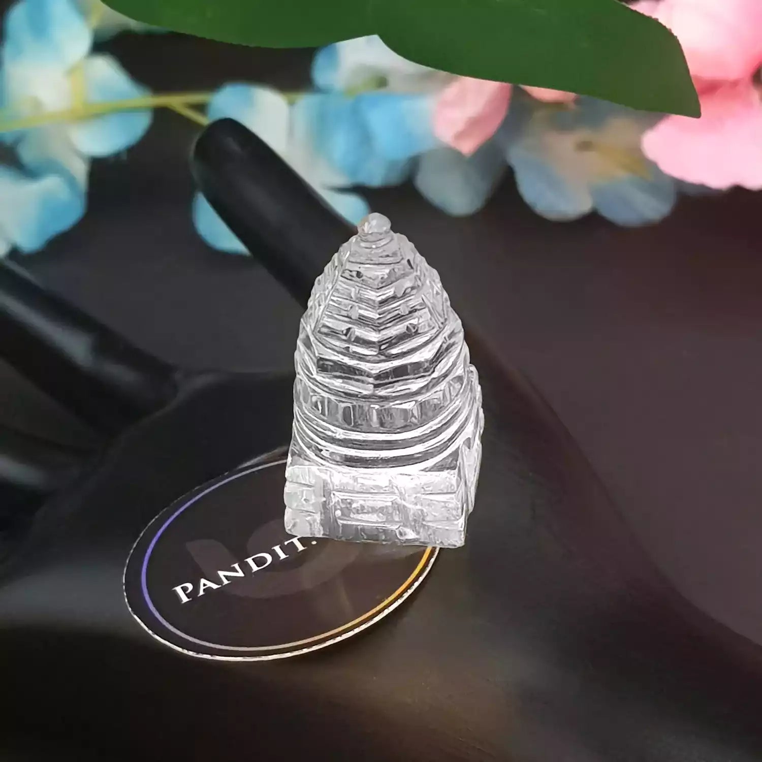 Crystal / Sphatik Shri Yantra - MahaGuru