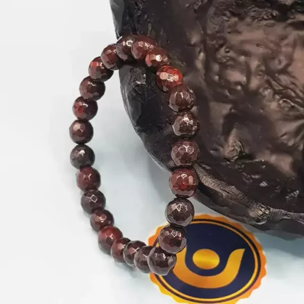 Iron Tiger Eye Diamond Cut Bracelet - For Strength & Focus - MahaGuru