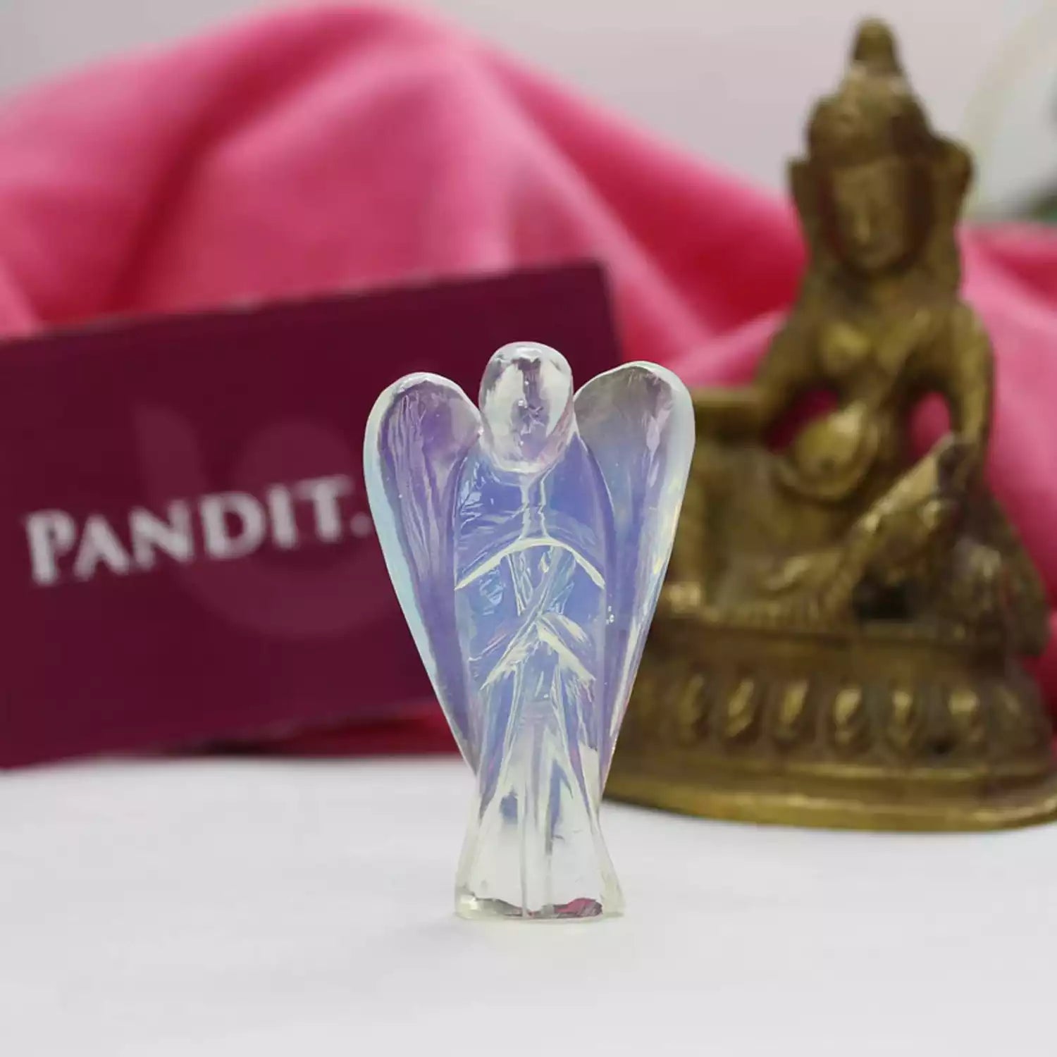 Opalite Angel - To Improve Relationships & Attract Abundance - MahaGuru