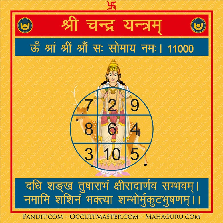 Shri Chandra Yantra - MahaGuru