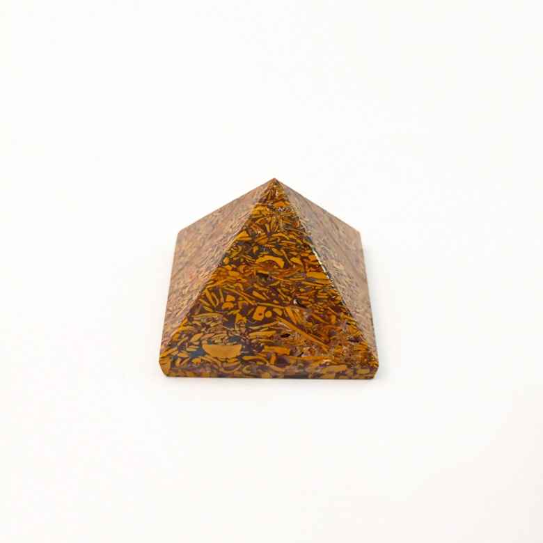 Elephant Jasper Crystal Pyramid - MahaGuru