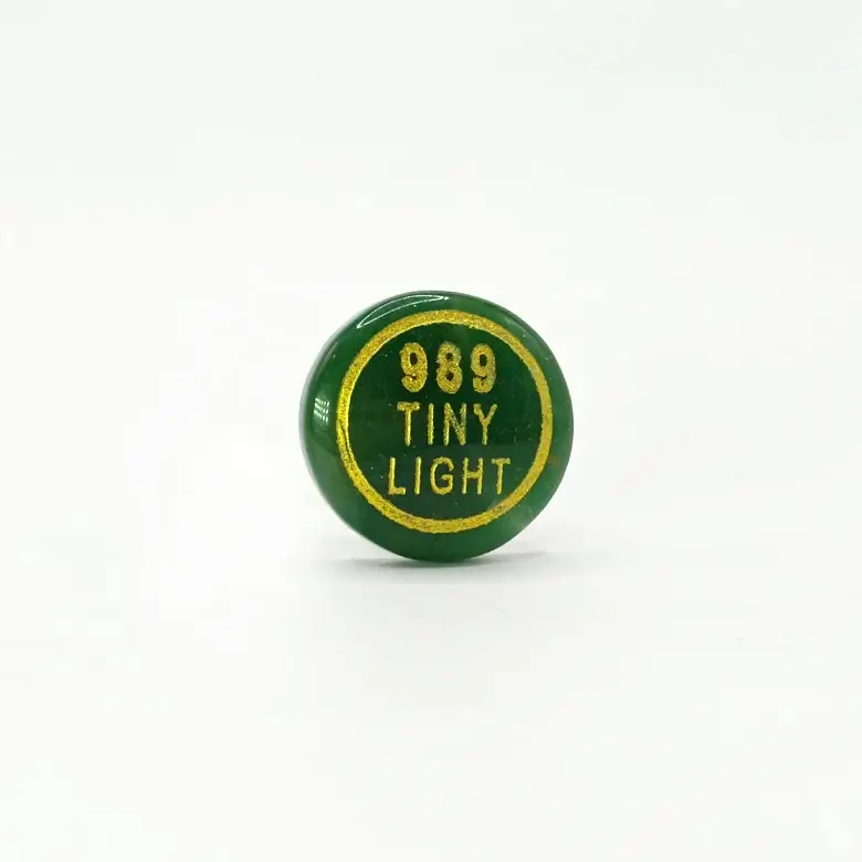 Green Aventurine Tiny Light Switchword Coin for Weight Loss - MahaGuru