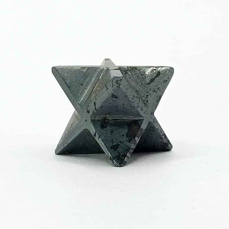 Hematite Merkaba Star - MahaGuru