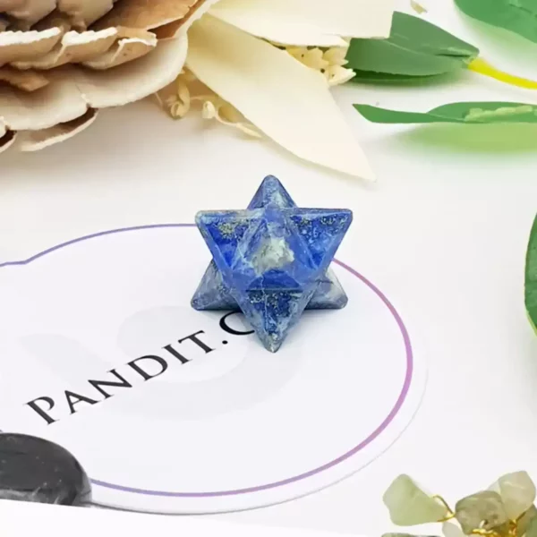 Lapis Lazuli Merkaba Star - MahaGuru