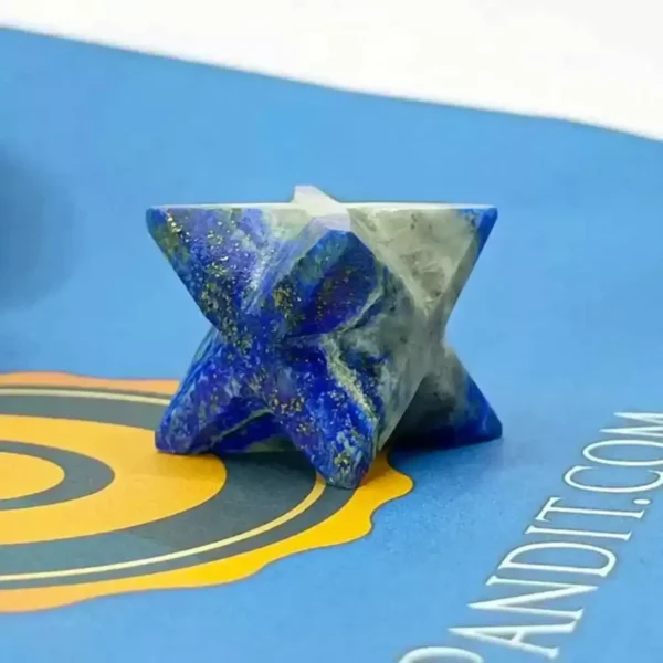 Lapis Lazuli Merkaba Star - MahaGuru