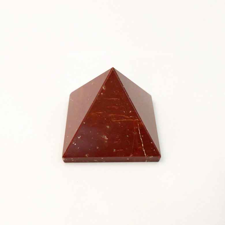 Red Jasper Crystal Pyramid - MahaGuru